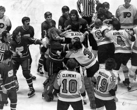 Bench-clearing brawl – Waite for it…