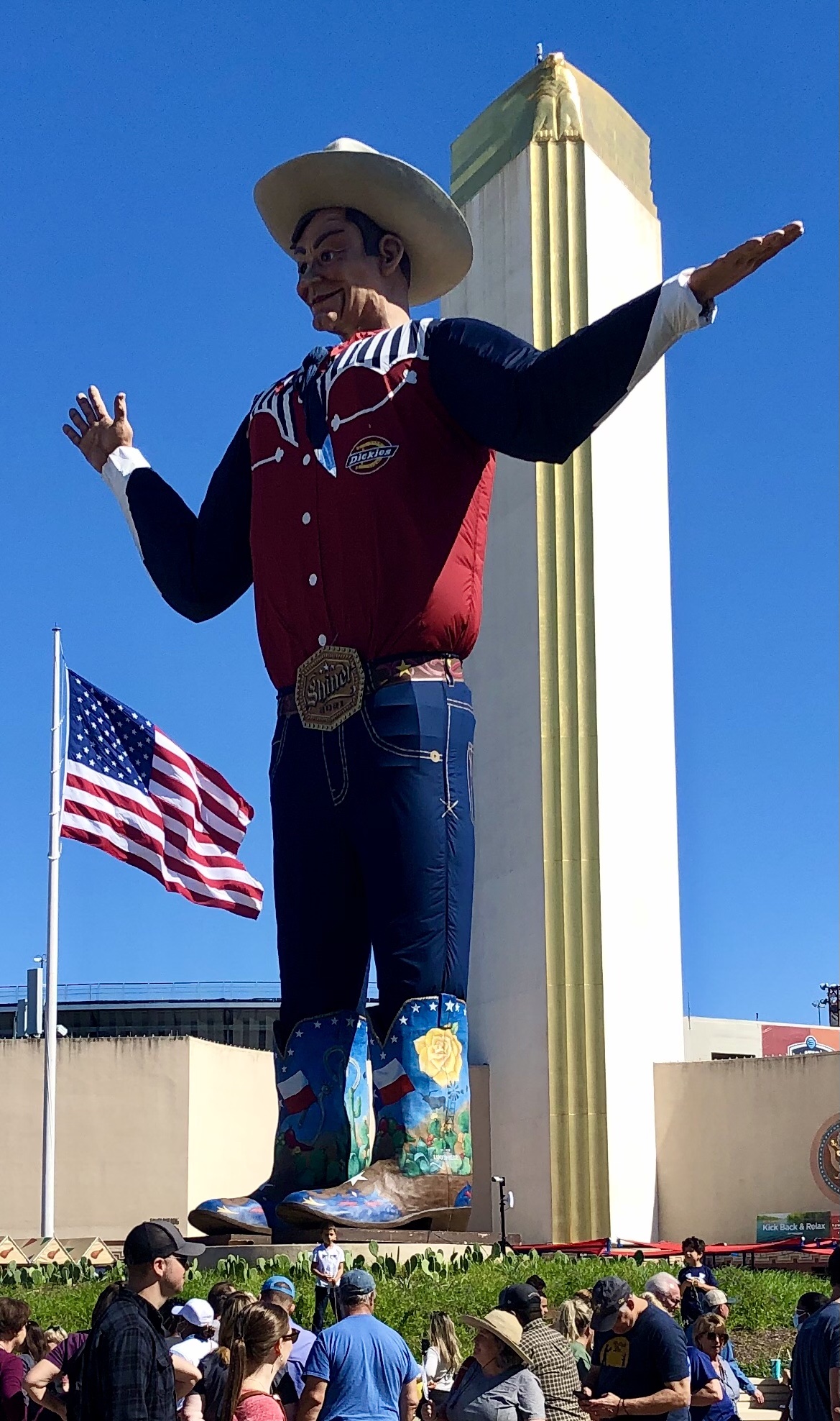Good to see you again, Big Tex! – Waite for it…