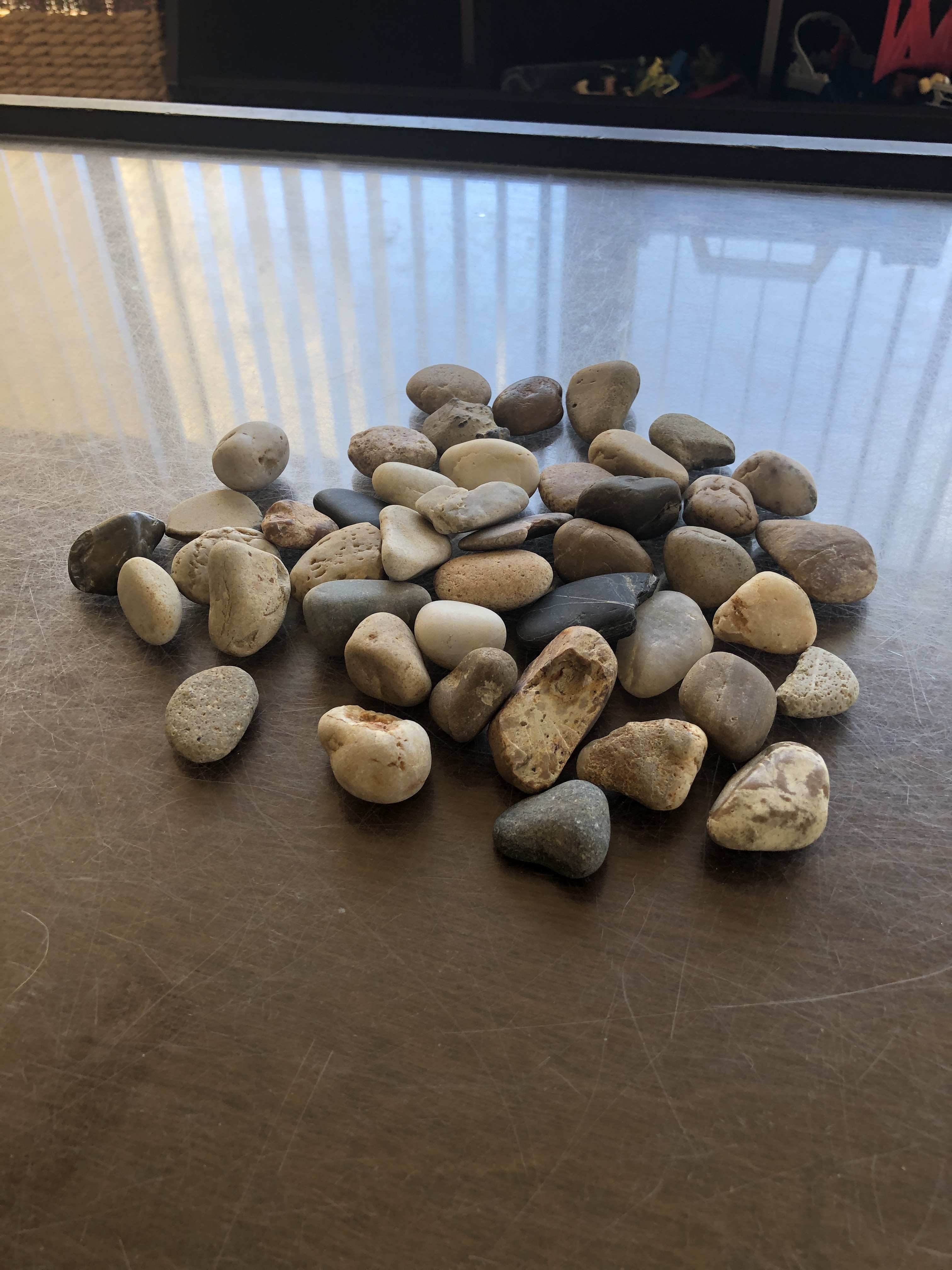 A box of rocks – Waite for it…