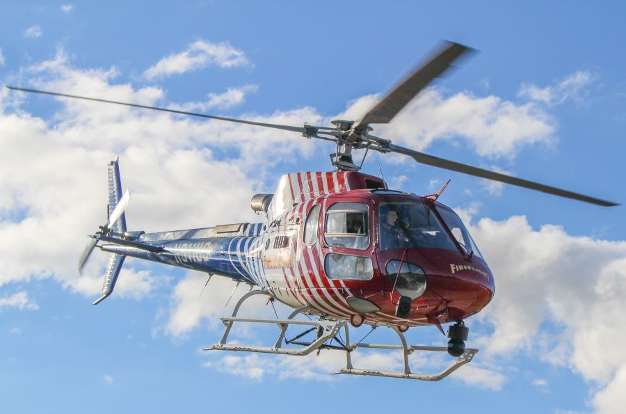 Look at all those helicopters! – Waite for it…